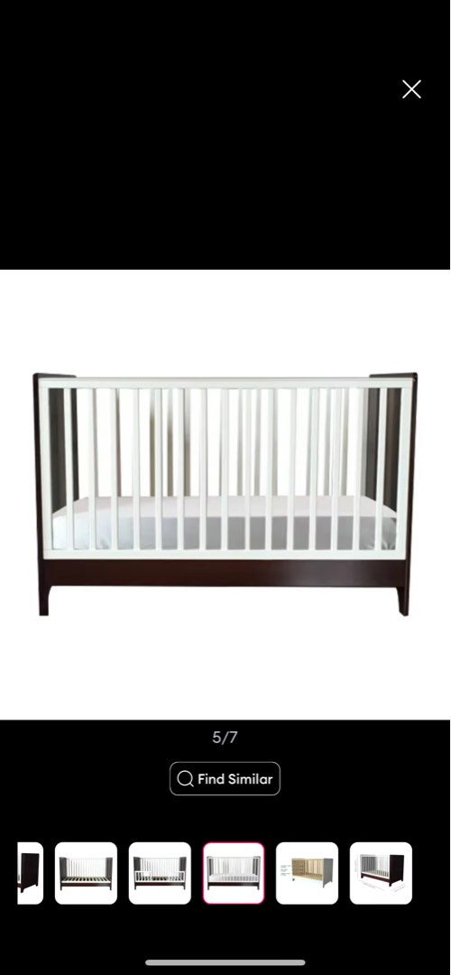 Cuddle bug Vernon 3 in 1 crib, Babies & Kids, Baby Nursery & Kids ...
