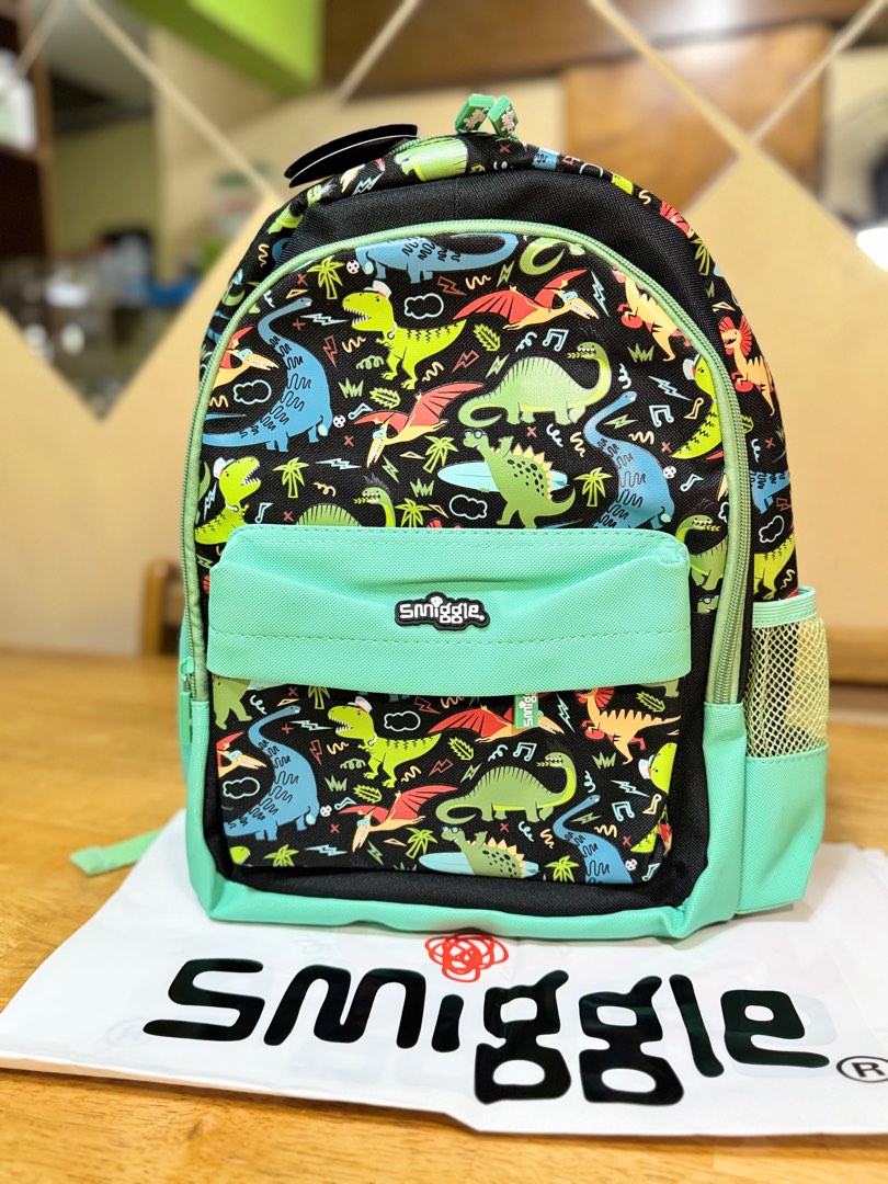 Cute Original Smiggle backpack / Smiggle Bag for school boys - complete ...