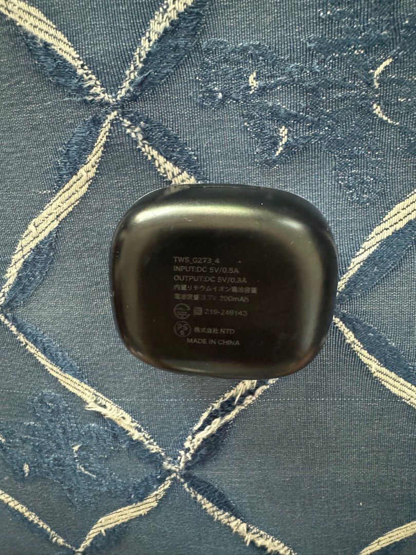 Daiso earphones Skeleton true wireless earphones black Bluetooth earphones, Audio, Earphones on ...