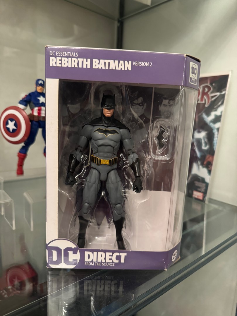 Dc essentials batman rebirth v2, Hobbies & Toys, Toys & Games on Carousell