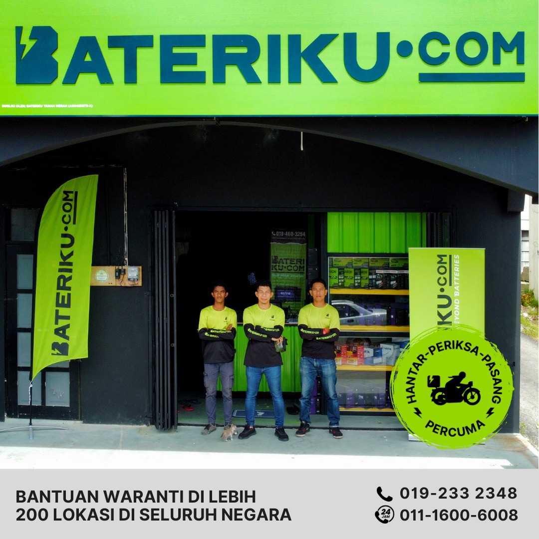 Delivery Laju! Kedai Bateri Kereta 24 Jam Selangor Bateriku, Mobil ...