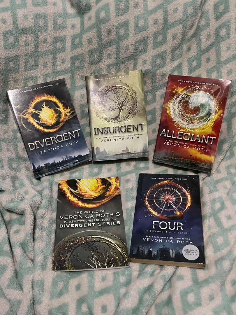 Divergent Trilogy + FREE Four, Hobbies & Toys, Books & Magazines ...