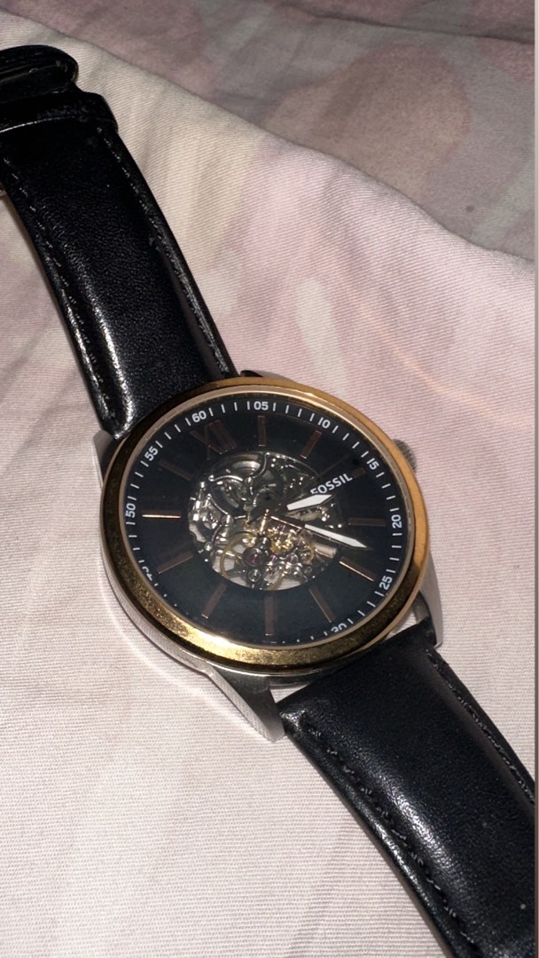 FOSSIL Flynn Automatic Watch BQ2092, Men's Fashion, Watches ...