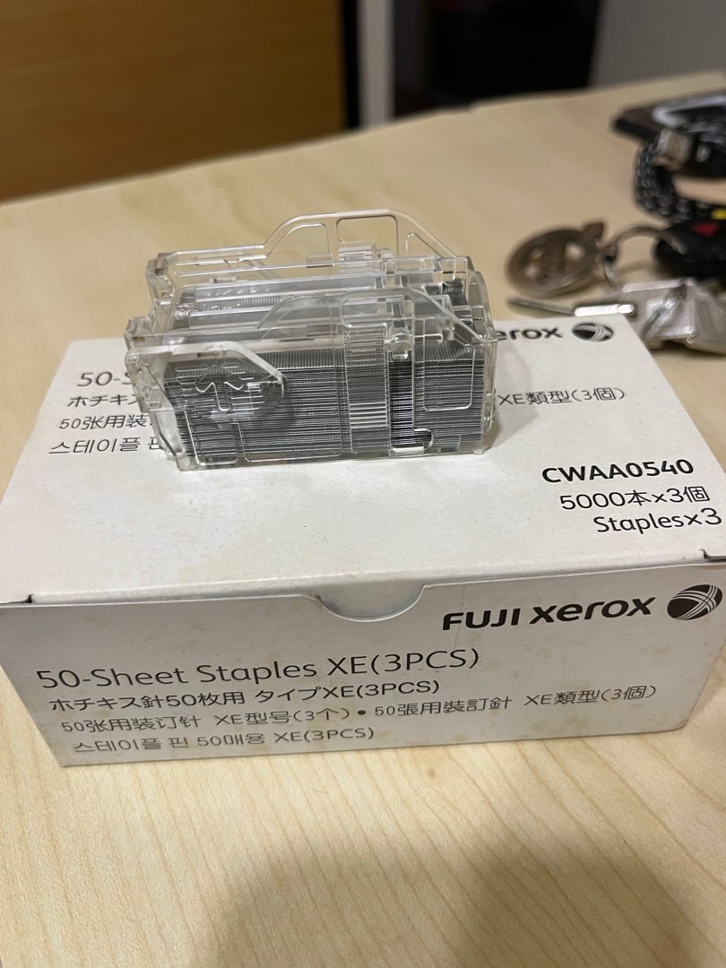 Fuji Xerox 50 sheets staples XE, Computers & Tech, Printers, Scanners ...
