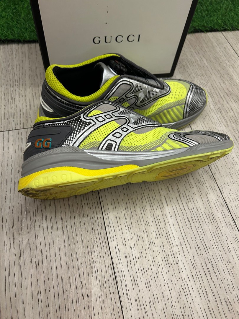 Gucci Ultrapace R Yellow, Luxury, Sneakers & Footwear on Carousell