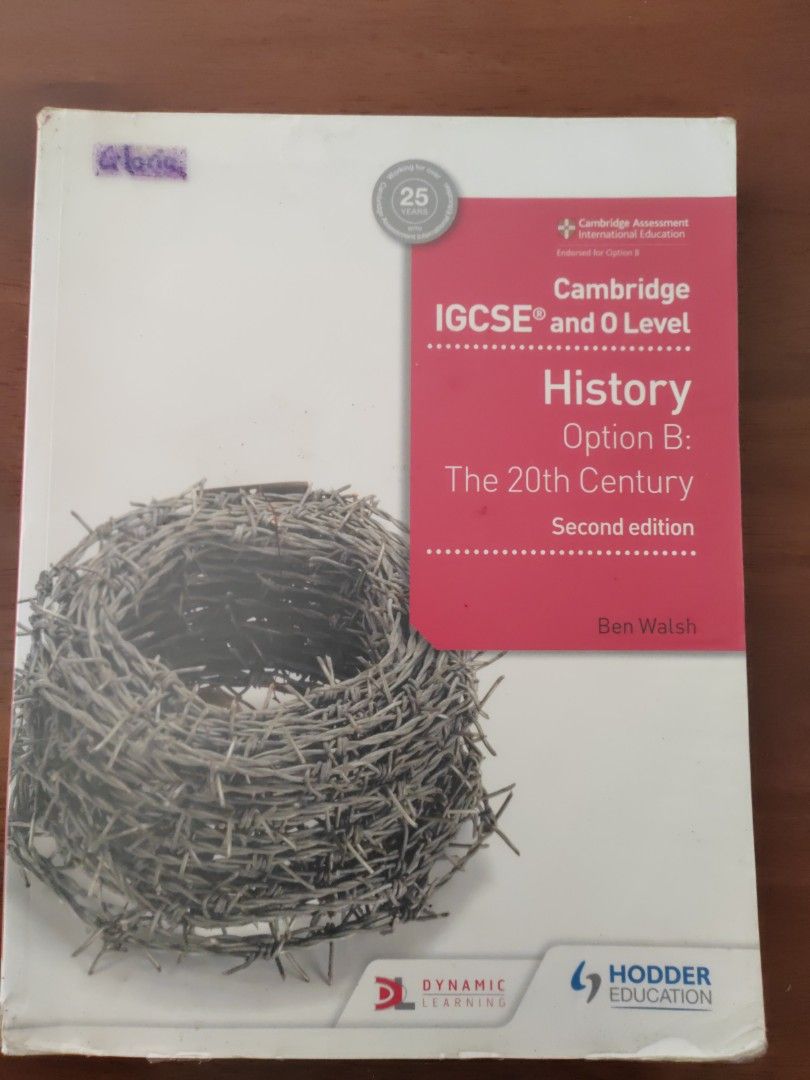 Hodder education, Combridge IGCSE and O Level history of The 20th ...