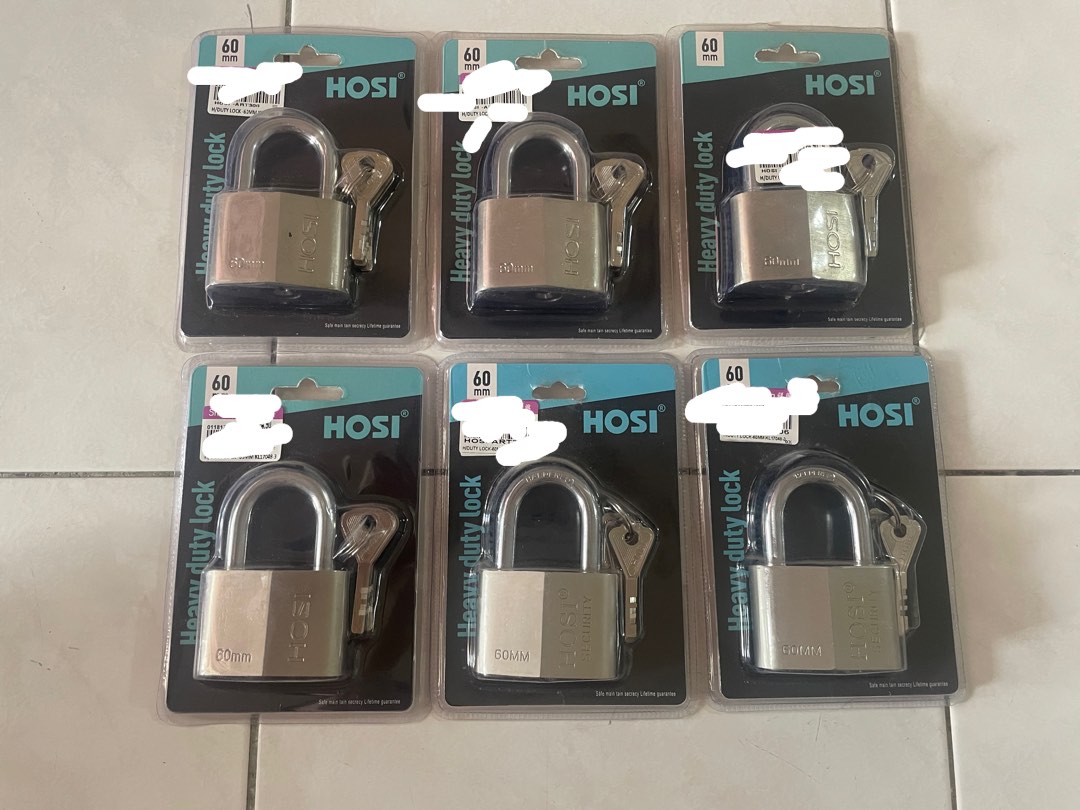 Hosi 60mm Heavy Duty Security Lock, Furniture & Home Living, Home ...