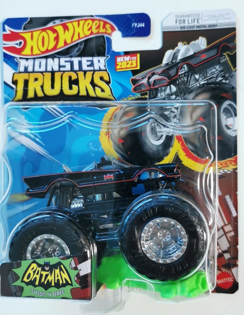 Hotwheels Monster Truck Batman Classic TV Series & DC Batman, Hobbies ...