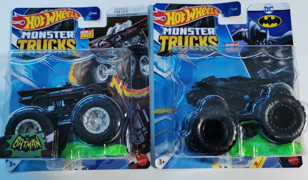 Hotwheels Monster Truck Batman Classic TV Series & DC Batman, Hobbies ...
