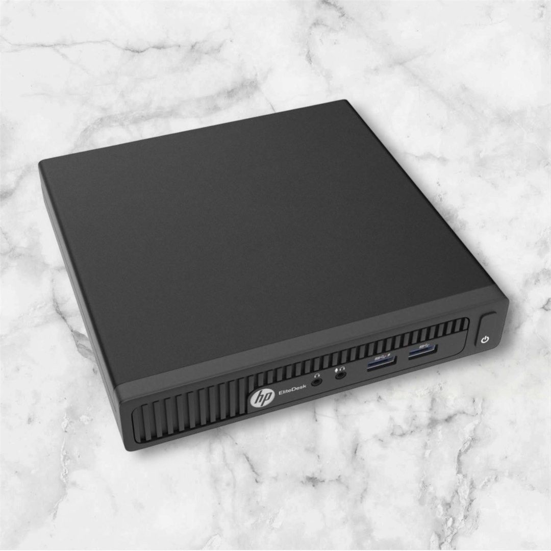 High spec HP Elitedesk mini pc A10 pro 16gb 512gb tv box size , Computers & Tech, Desktops on ...