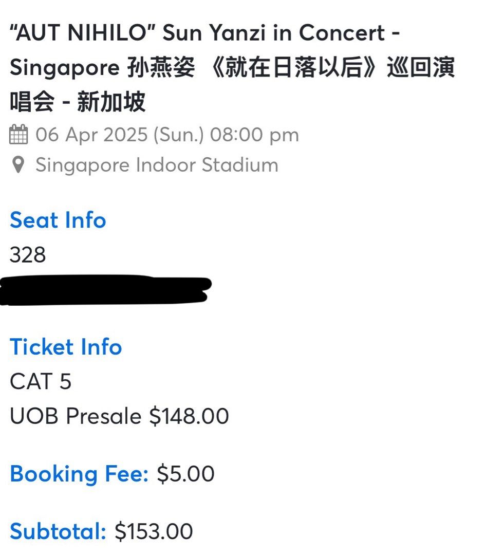 HTB GEM I AM GLORIA SG Concert 2025, Tickets & Vouchers, Event Tickets on Carousell