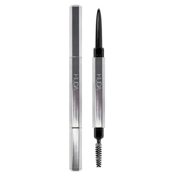 Huda Beauty Bomb Brows Microshade Brow Pencil Rich Brown, Beauty ...