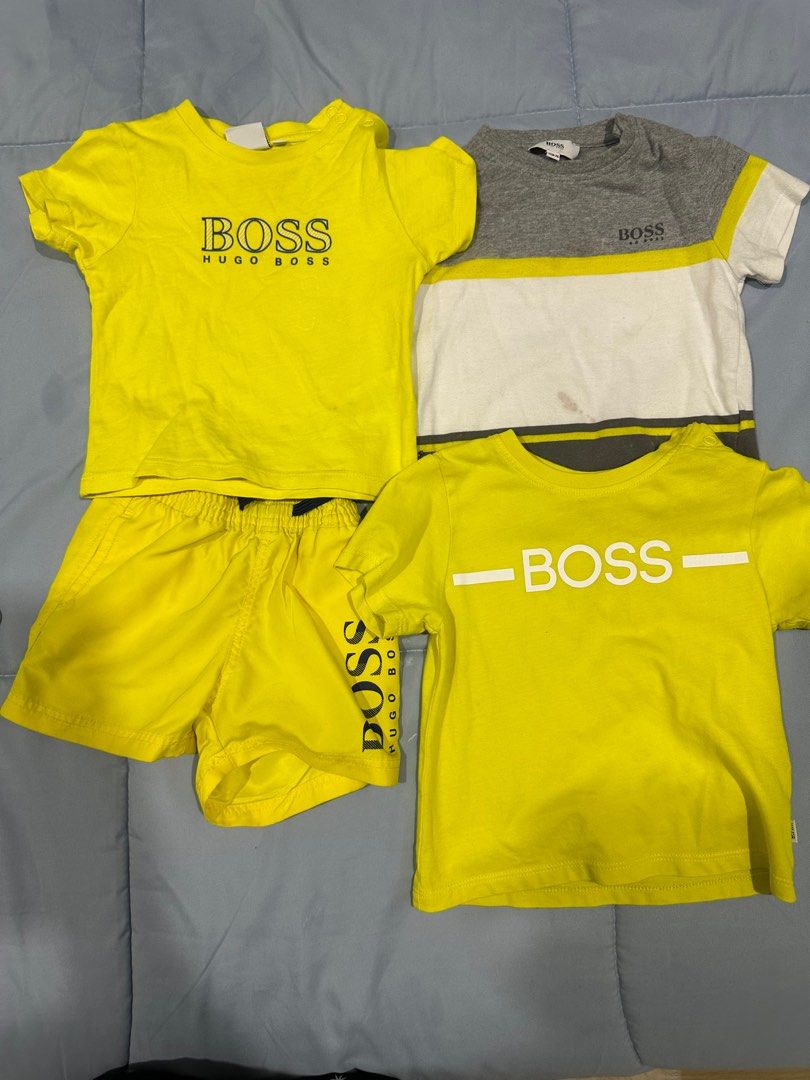 Hugo Boss Baby Set (Price for All), Babies & Kids, Babies & Kids ...