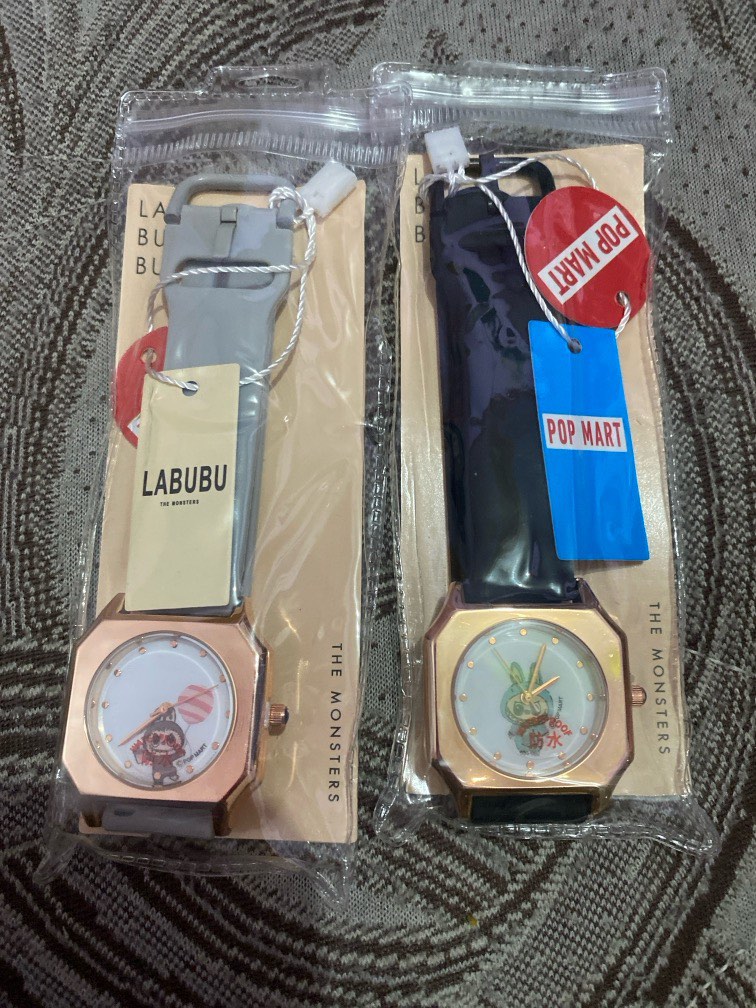Jam tangan labubu popmart, Fesyen Wanita, Jam Tangan di Carousell