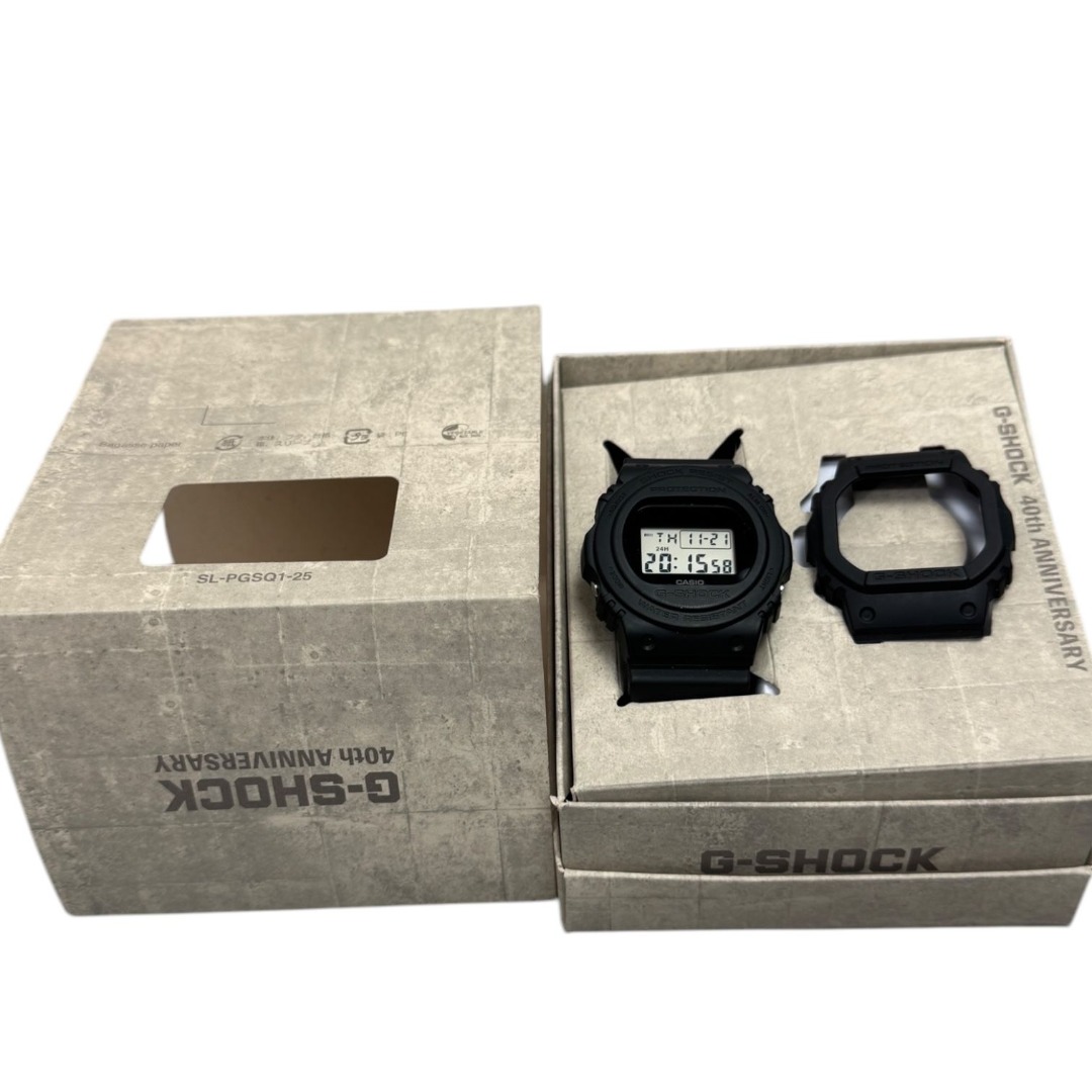 JE-G-SHOCK 40th Anniversary REMASTER BLACK DIGITAL 5600 SERIES DWE ...