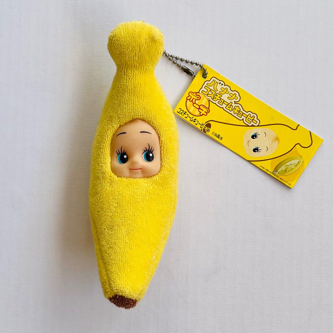Kewpie Banana Plush Charm, Hobbies & Toys, Memorabilia & Collectibles ...