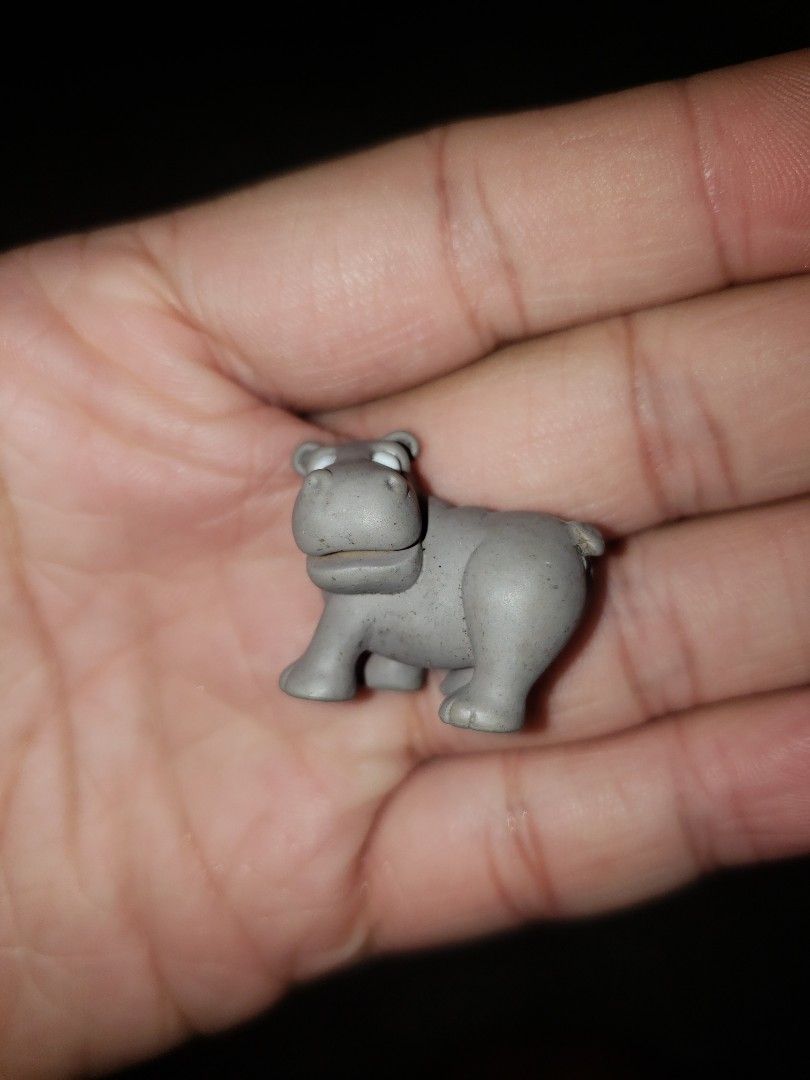 KUALAN MAINAN KOLEKSI MINI HIPPO HIPO BABY KECIL MUNGIL HEWAN ANIMAL ...