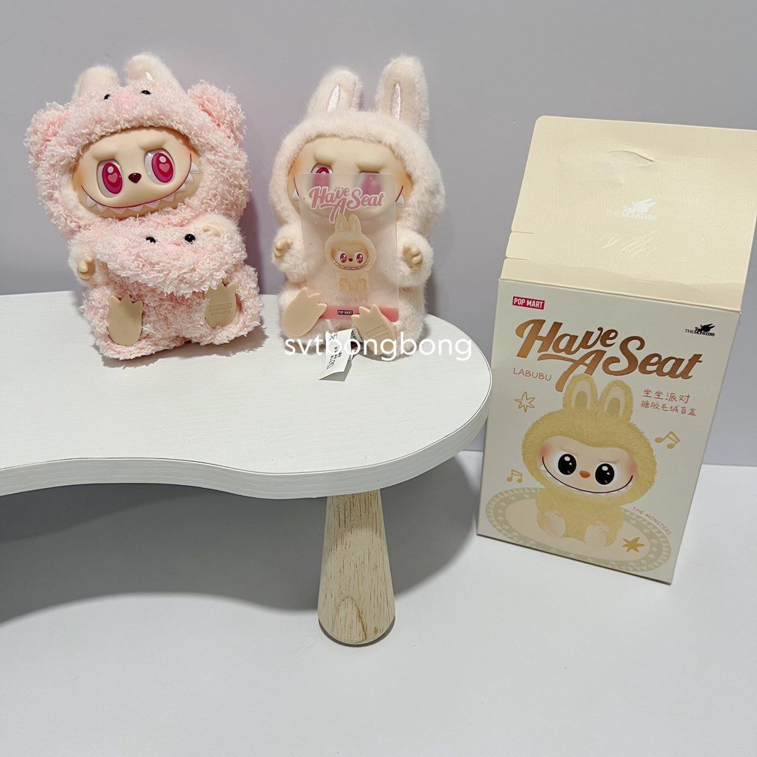 Labubu V2 Dada Pink, Hobbies & Toys, Toys & Games on Carousell