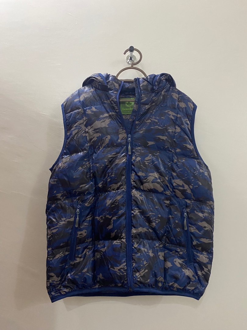 LEAVELAND CAMO PUFFER VEST JACKET, Men's Fashion, Coats, Jackets and ...