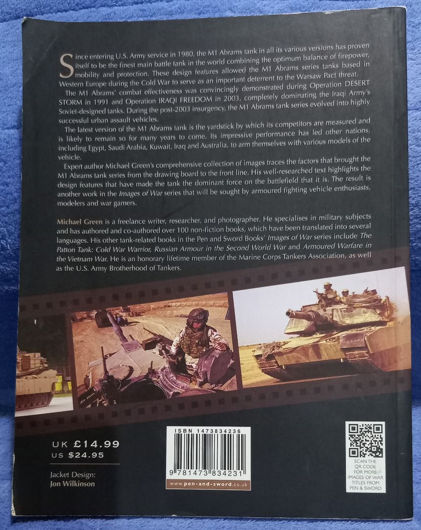 M1 Abrams Tank Images of War Military Nonfiction by Michael Green ...