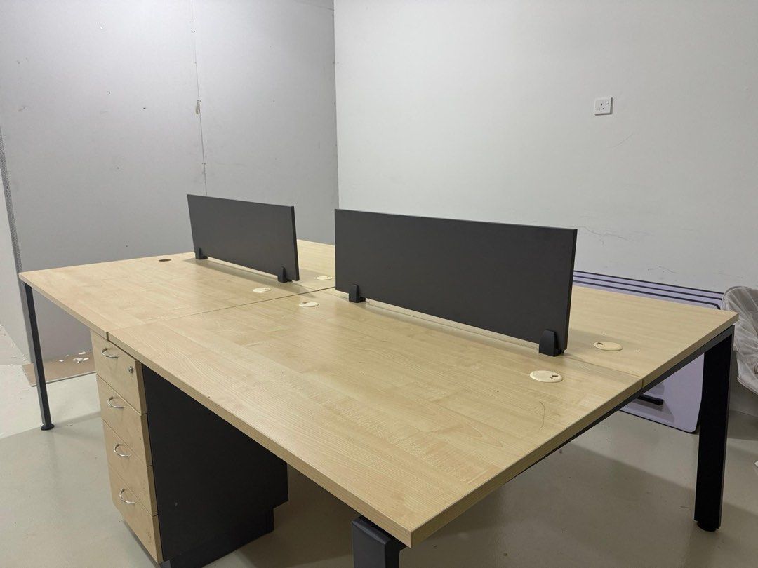 MEJA OFFICE TABLE, Furniture & Home Living, Furniture, Tables & Sets on ...