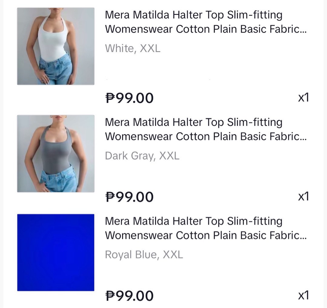 BUY2GET1 Mera Matilda Halter Top, Women's Fashion, Tops, Sleeveless on ...