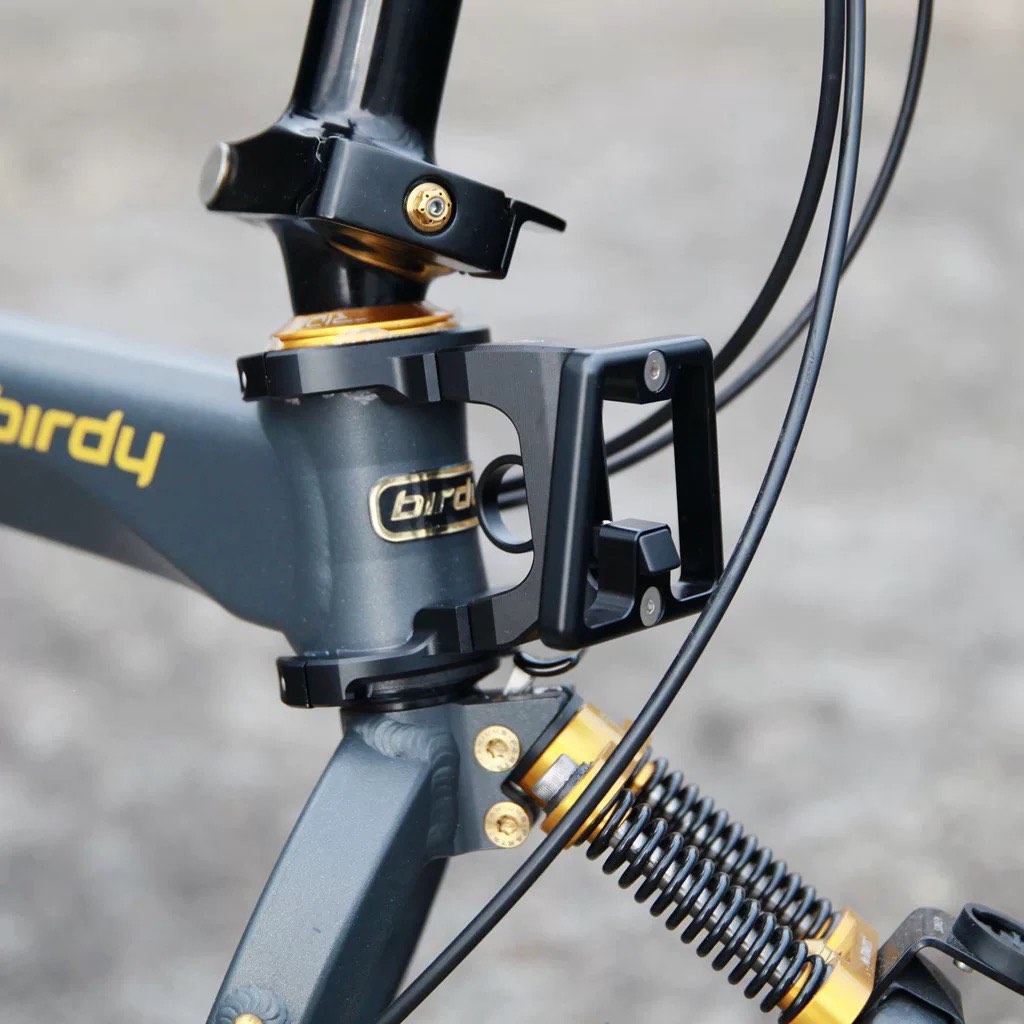 Mr. TiPARTS Birdy Front Carrier Block Adapter, Sports Equipment ...