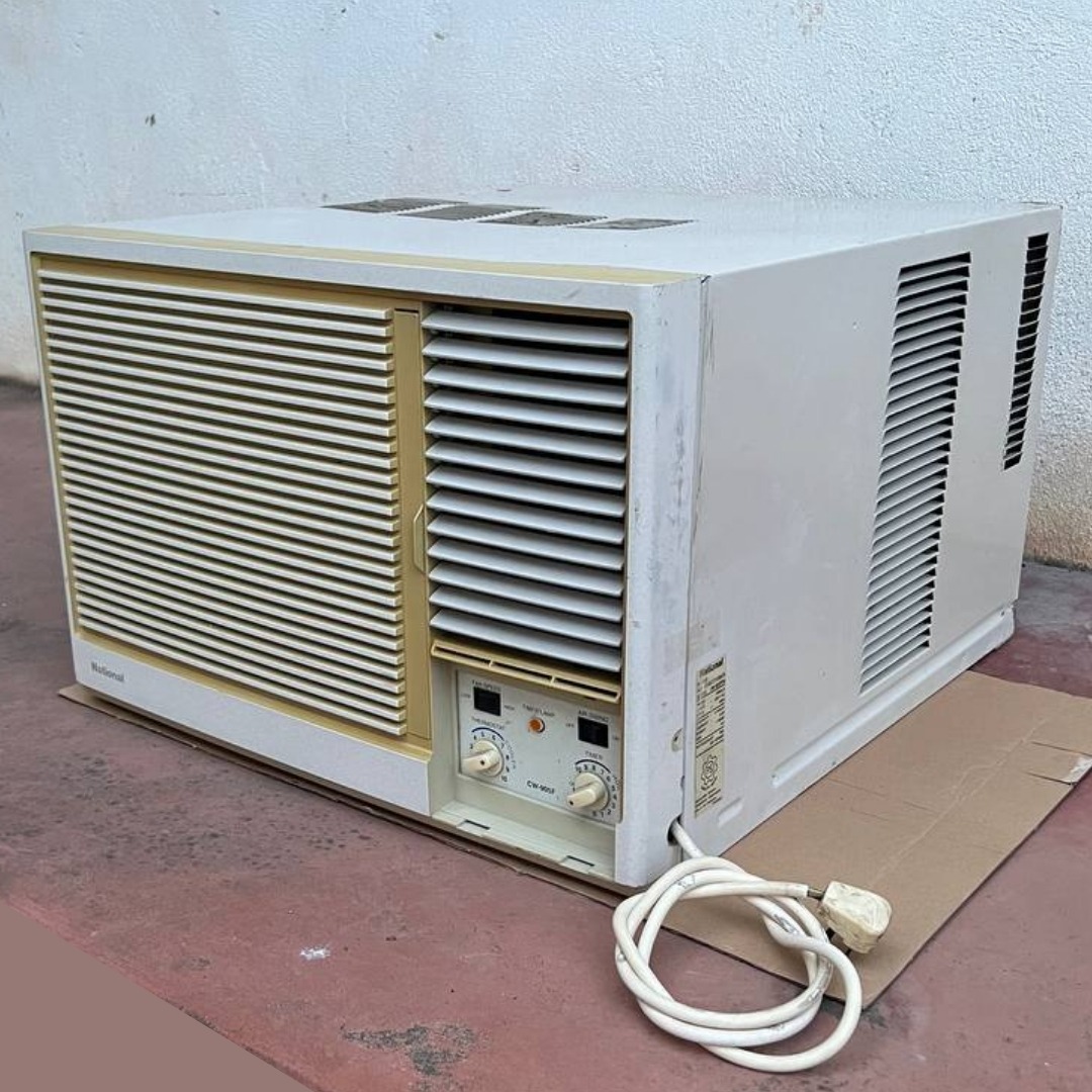 National Aircon Window Type 1HP CW-903FPH, TV & Home Appliances, Air ...