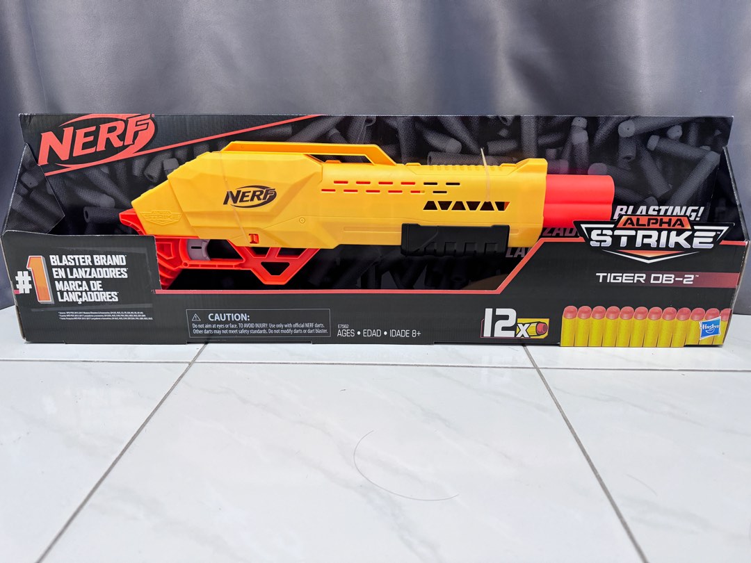Nerf Alpha Strike Tiger DB-2, Hobbies & Toys, Toys & Games on Carousell