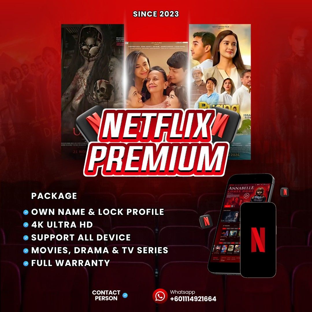Netflix Private, Announcements on Carousell