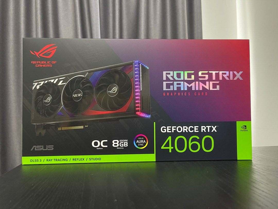 (NEW) ASUS ROG Strix RTX 4060 8GB GPU | Graphics Card, Computers & Tech ...