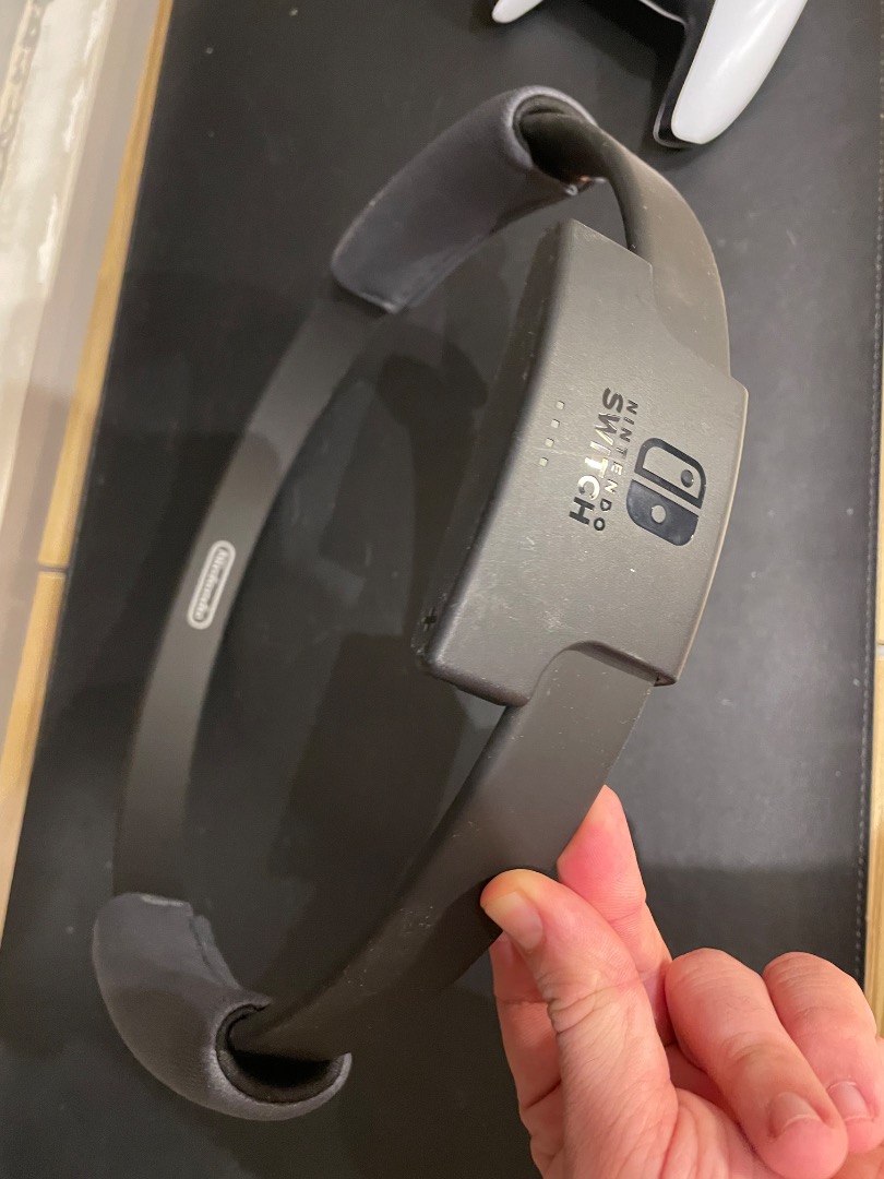 Nintendo Switch Ring Fit Adventure Game + Ring-Con Set, Video Gaming ...