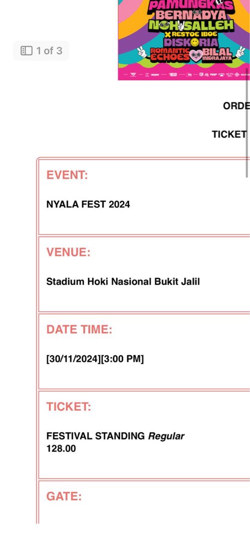 Nyala Fest, Tickets & Vouchers, Event Tickets on Carousell