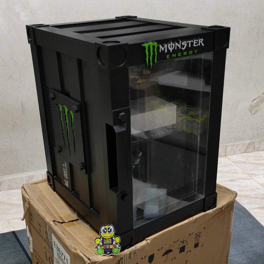 Original Monster Energy Mini Fridge Thermo Cooler, Hobbies & Toys ...