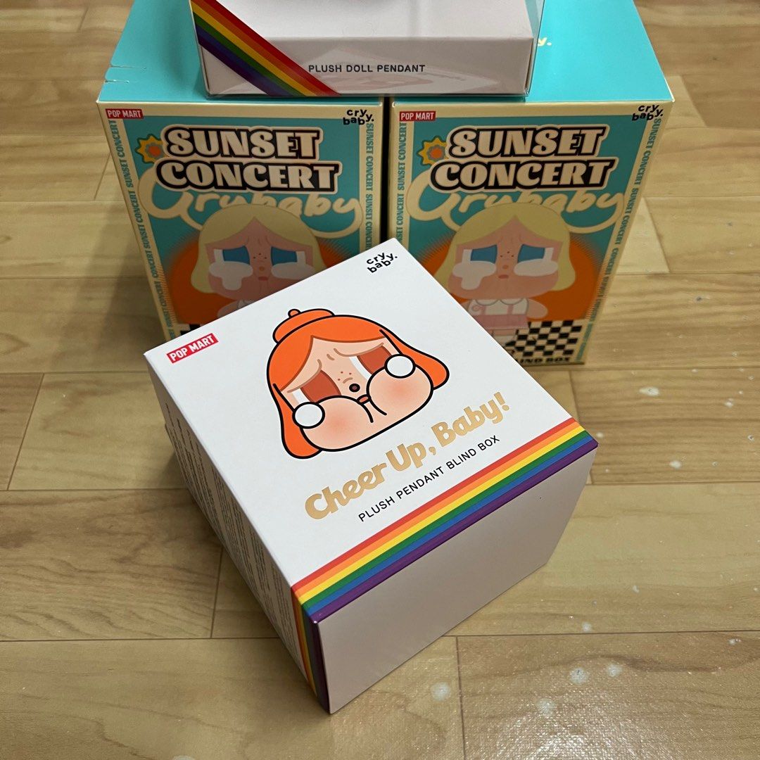 Year End Deal! (Ready Stock) Original Pop Mart CRYBABY PPG CHEER UP ...