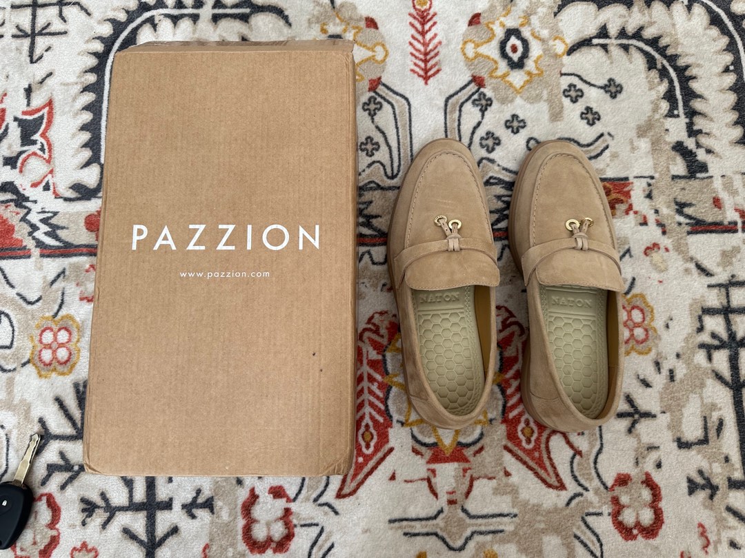 Pazzion Slip On Size 37 (Mirip Loro Piana) Lengakp Box dan Kotak ...