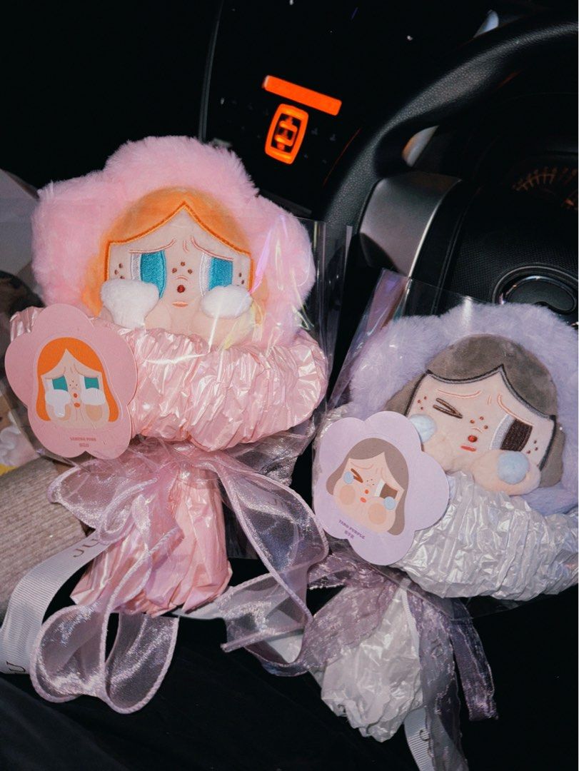 POPMART CRYBABY FLOWER BOUQUET, Hobbies & Toys, Toys & Games on Carousell