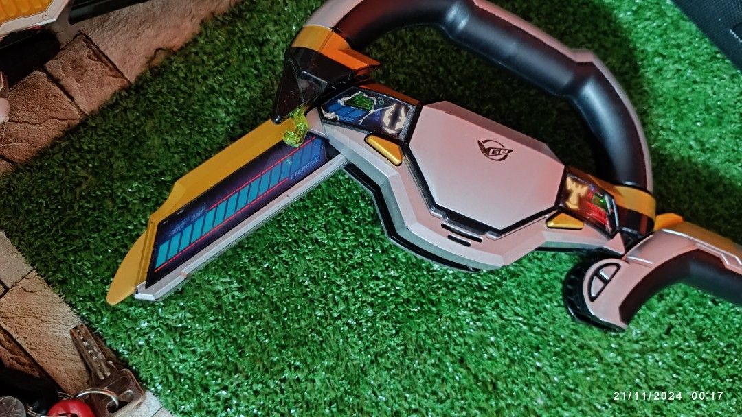 Power Rangers Beast Morphers Gobusters DX Striker Saber Morpher Blade ...