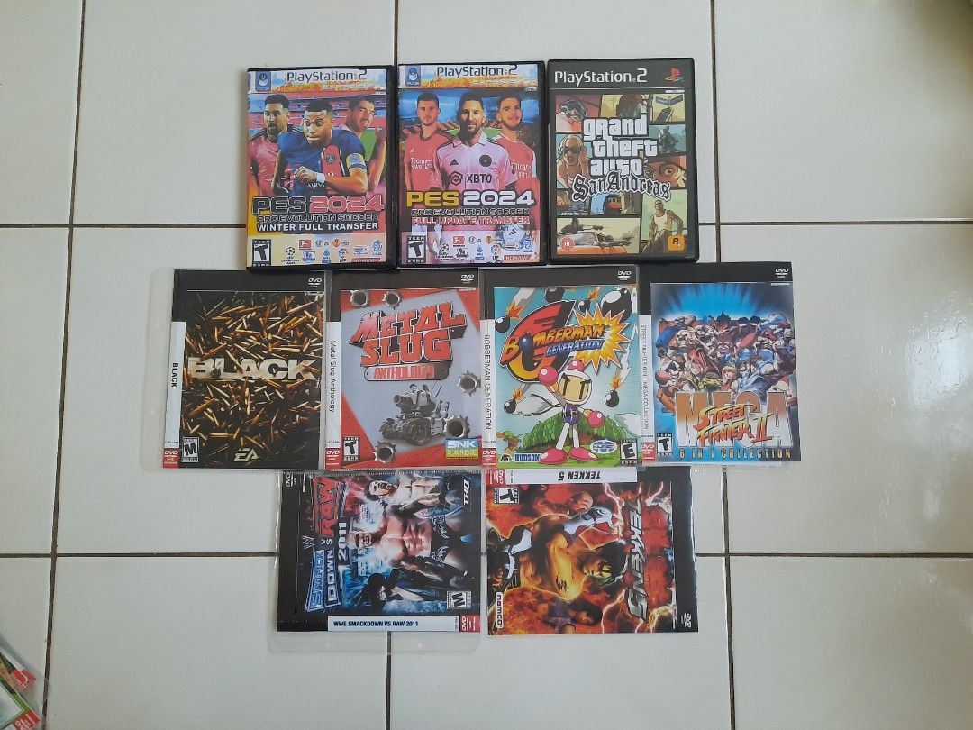 PS2 Games PS2 DVD PS2 CD (Gold Disc), Video Gaming, Video Games ...