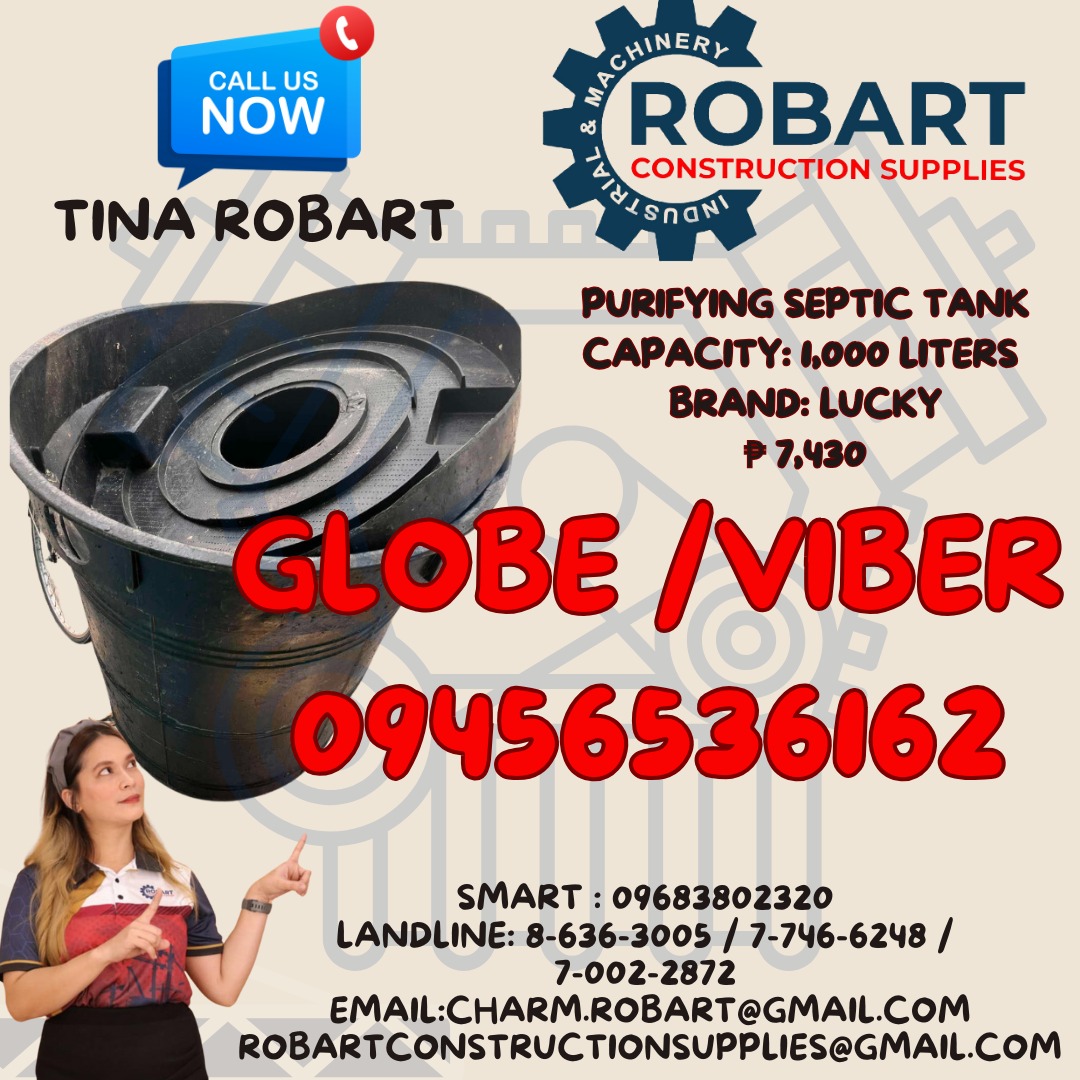 Purifying septic tank 1000 liters, Commercial & Industrial ...