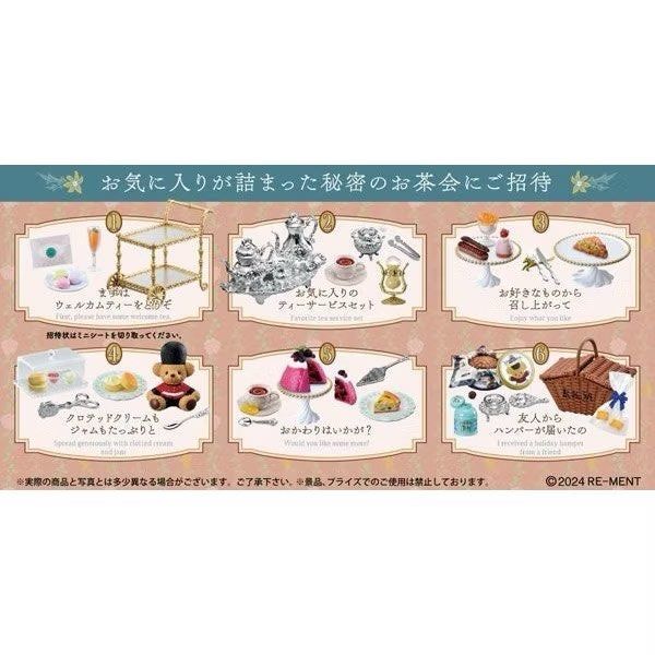 (READY STOCK) RE-MENT My Secret Afternoon Tea Time Complete Set ...