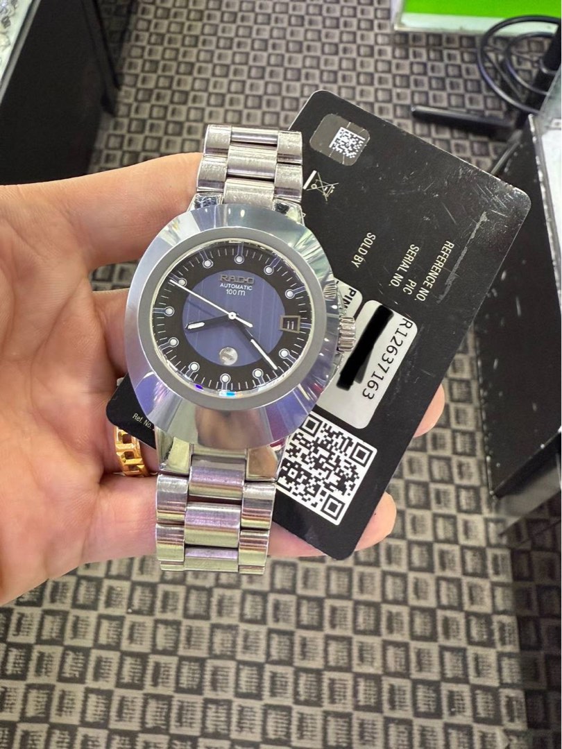 RADO DIASTAR XXL SWISS MADE AUTOMATIC R12637163, Men's Fashion, Watches ...