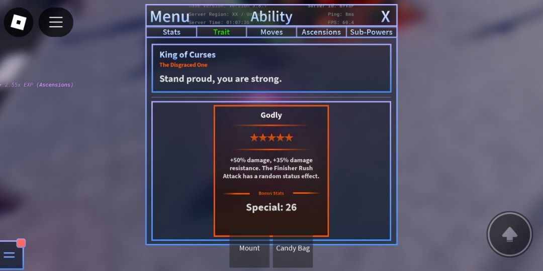 Roblox aut mythic traits (all 50HKD), 興趣及遊戲, 玩具 & 遊戲類 - Carousell