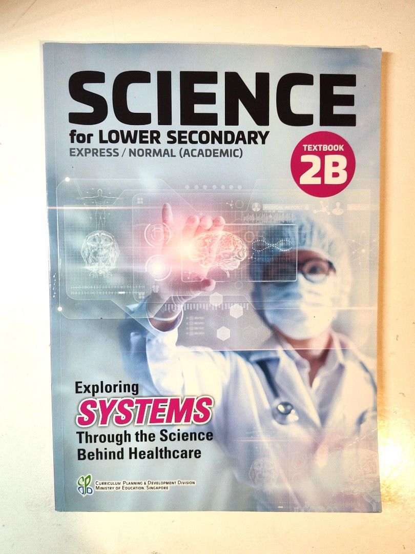 Secondary 2B Science textbook | sec 2 express/normal academic NA lower ...