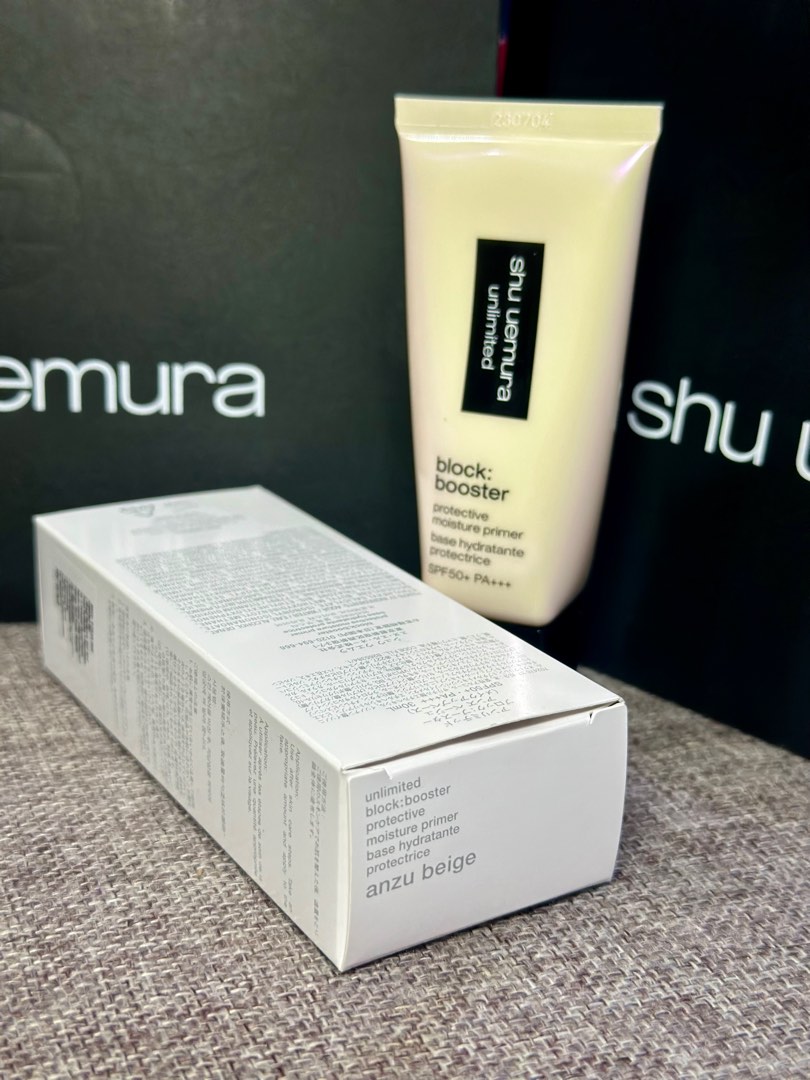 Shu Uemura Unlimited Block Booster-Anzu Beige, Beauty & Personal Care ...