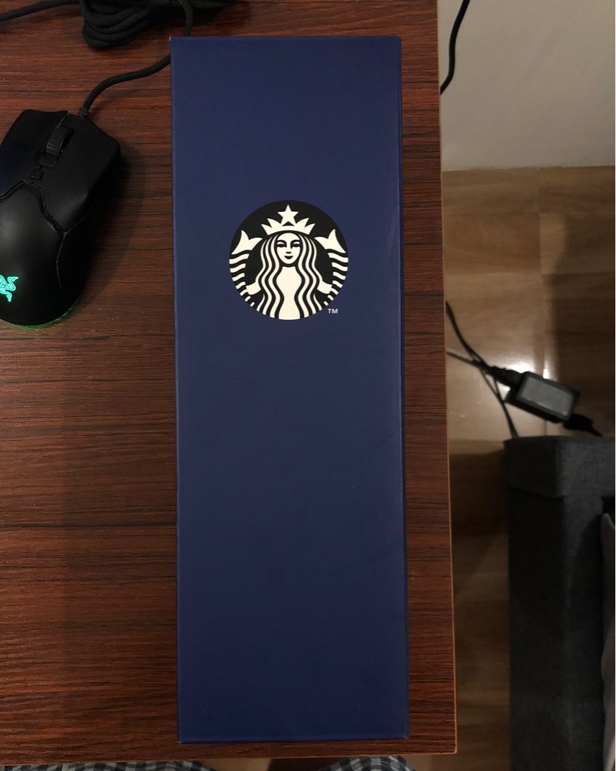 Starbucks 2025 Indigo Cold Cup (w/ Straw), Furniture & Home Living ...