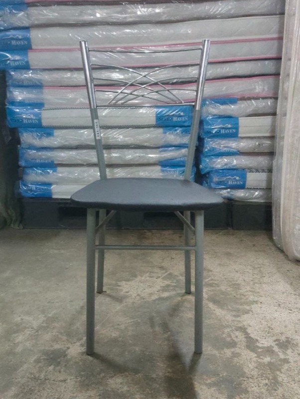 T32-E Kerusi Besi PU Seat Iron Chair, Furniture & Home Living ...