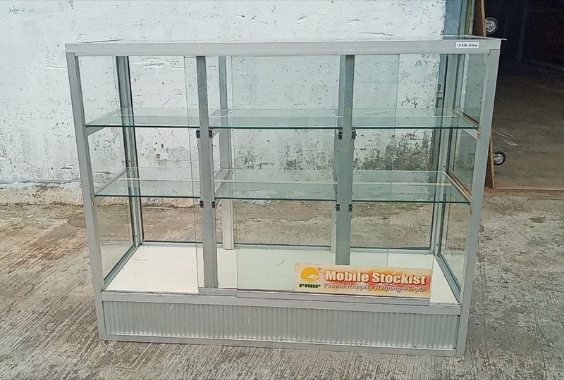 T60-A Almari Pamaran 4 Feet Glass Display Cabinet Sliding Doors ...