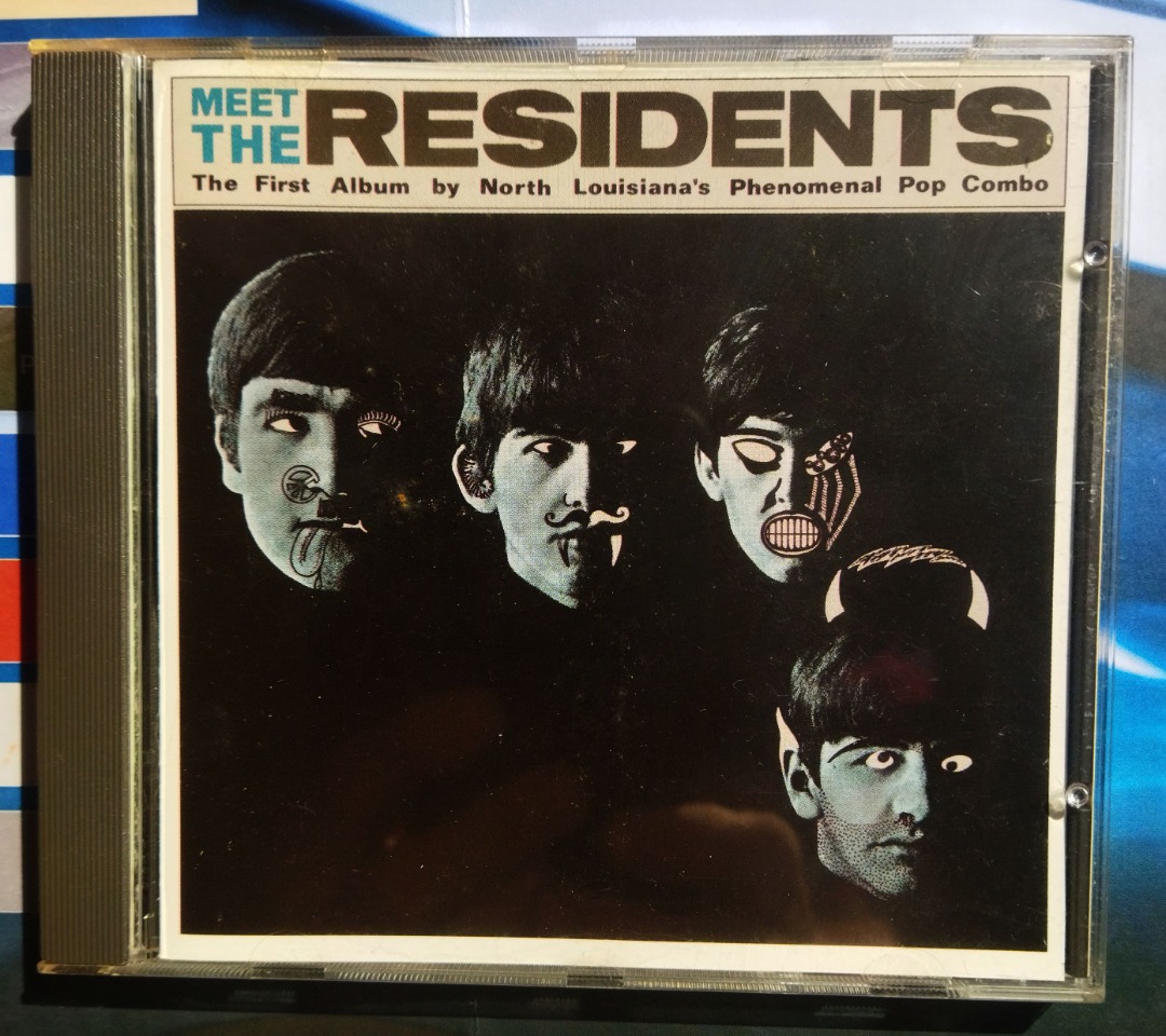 The Residents Meet The Residents 1973 Avantgarde music Beatles mockery ...