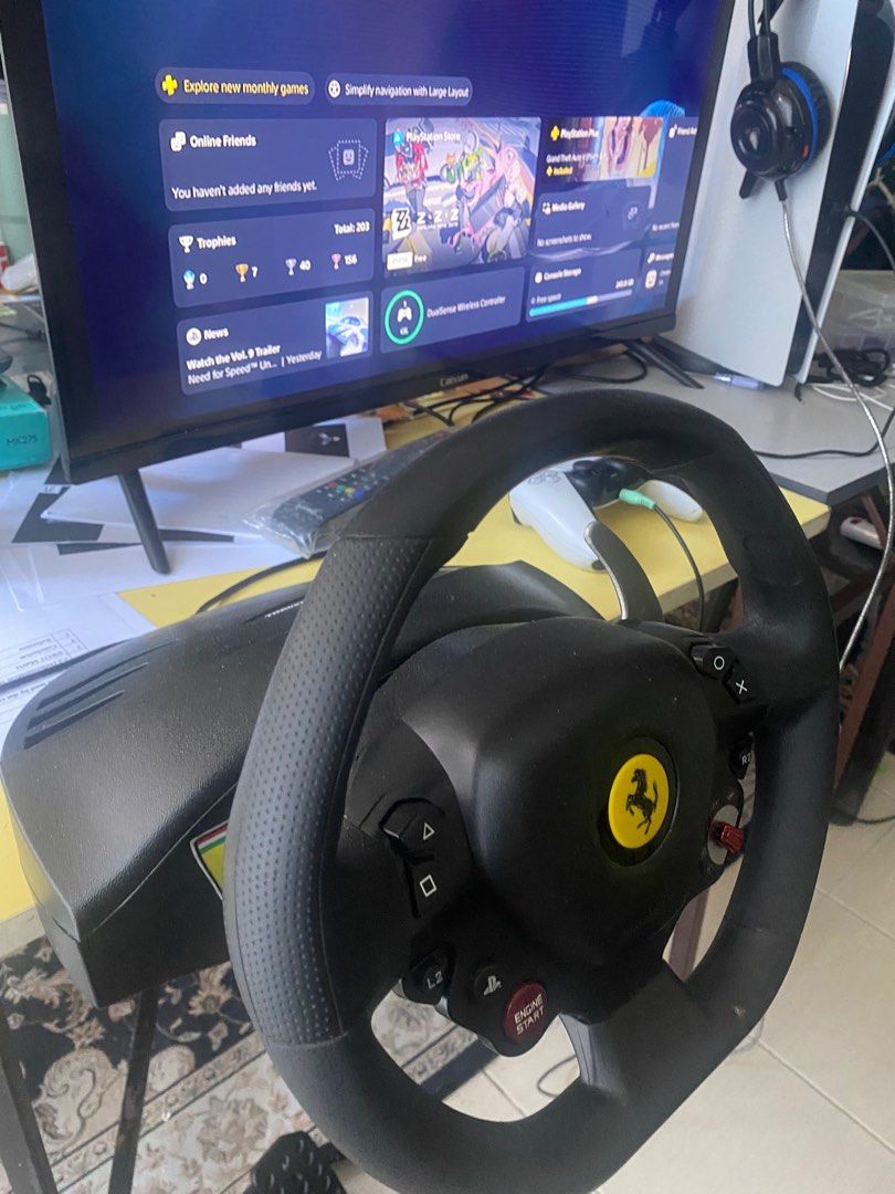 Thrustmaster T80, Video Gaming, Gaming Accessories, Controllers on ...